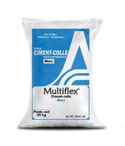Ciment-Colle Blanc Multiflex 20Kg - BATIVEL