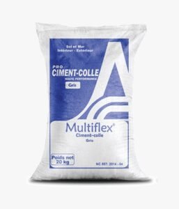 Ciment-Colle Gris Multiflex 20Kg - BATIVEL